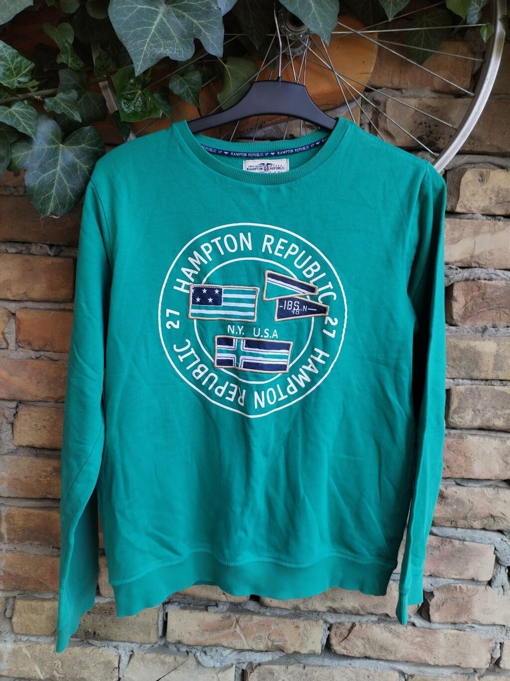 Hampton Republic duks, vel. 170 - Model: pamučni duks sa okruglim