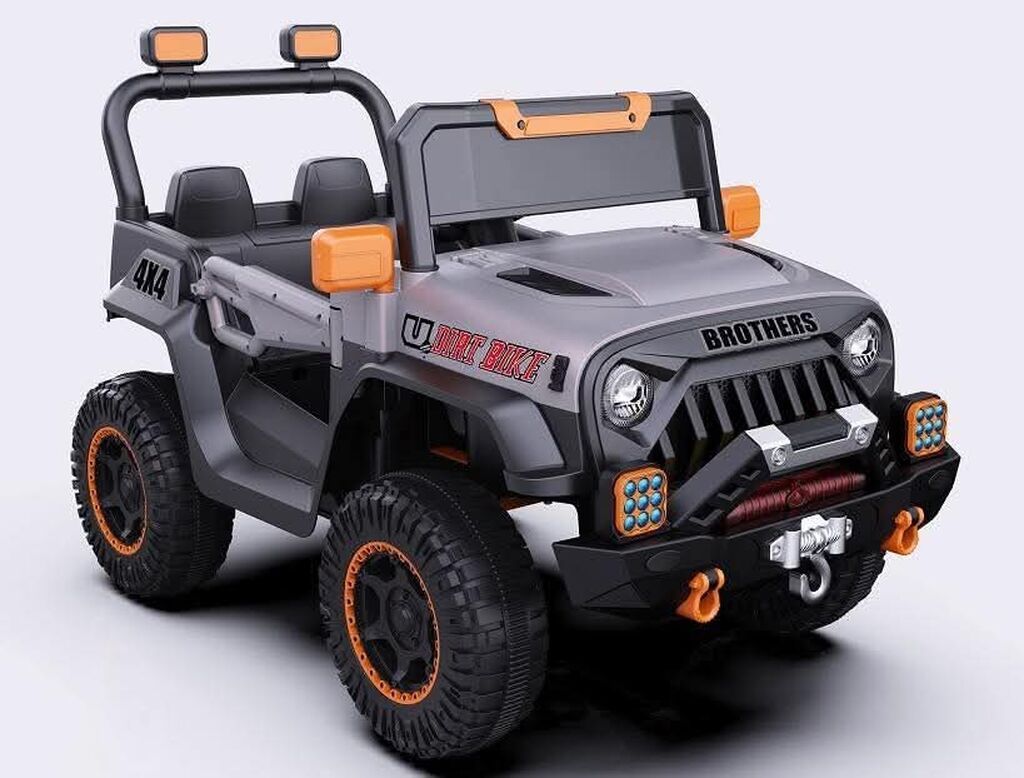 Električni džip za decu 4x4 – model “BROTHERS” - Robusni off-road