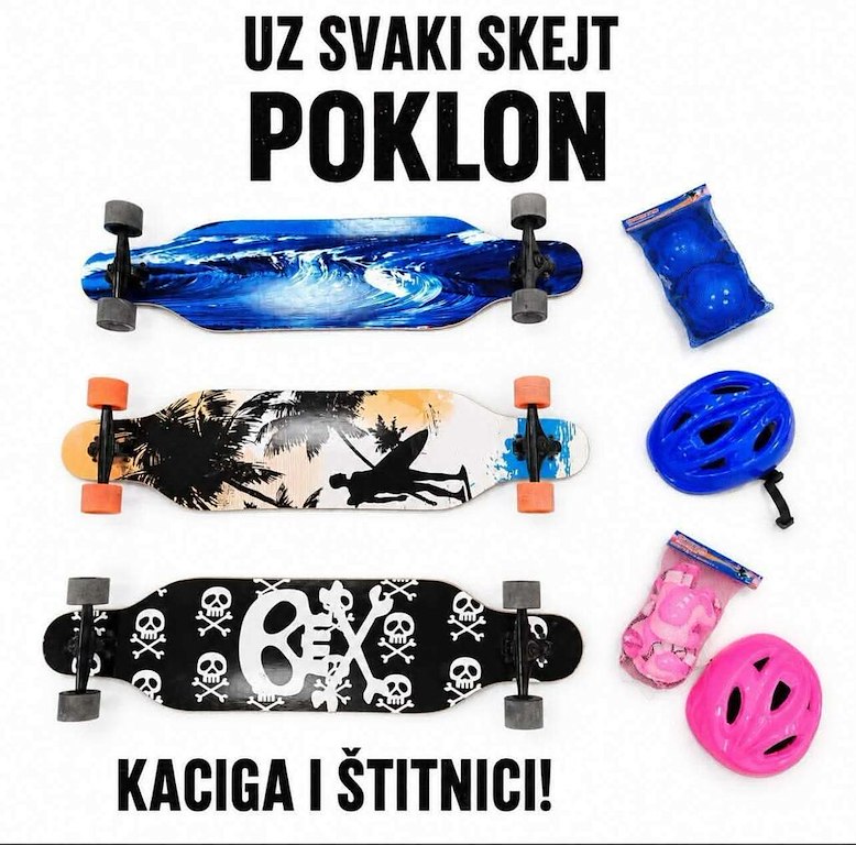   ✨ Longboard za prave male i velike ljubitelje vožnje! ✨