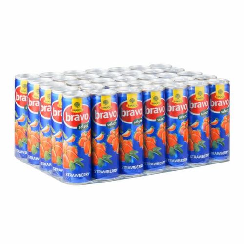 BRAVO limenka Jagoda 0,25l, 24 kom XXL