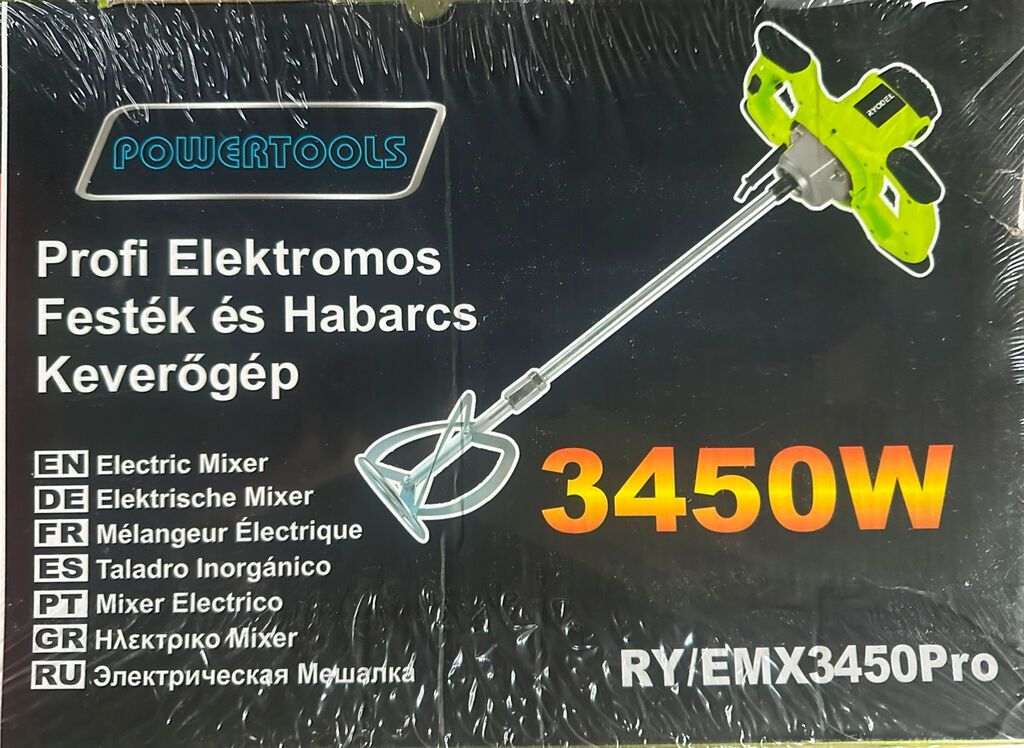 Profesionalni električni mešač za boje i malter POWertools