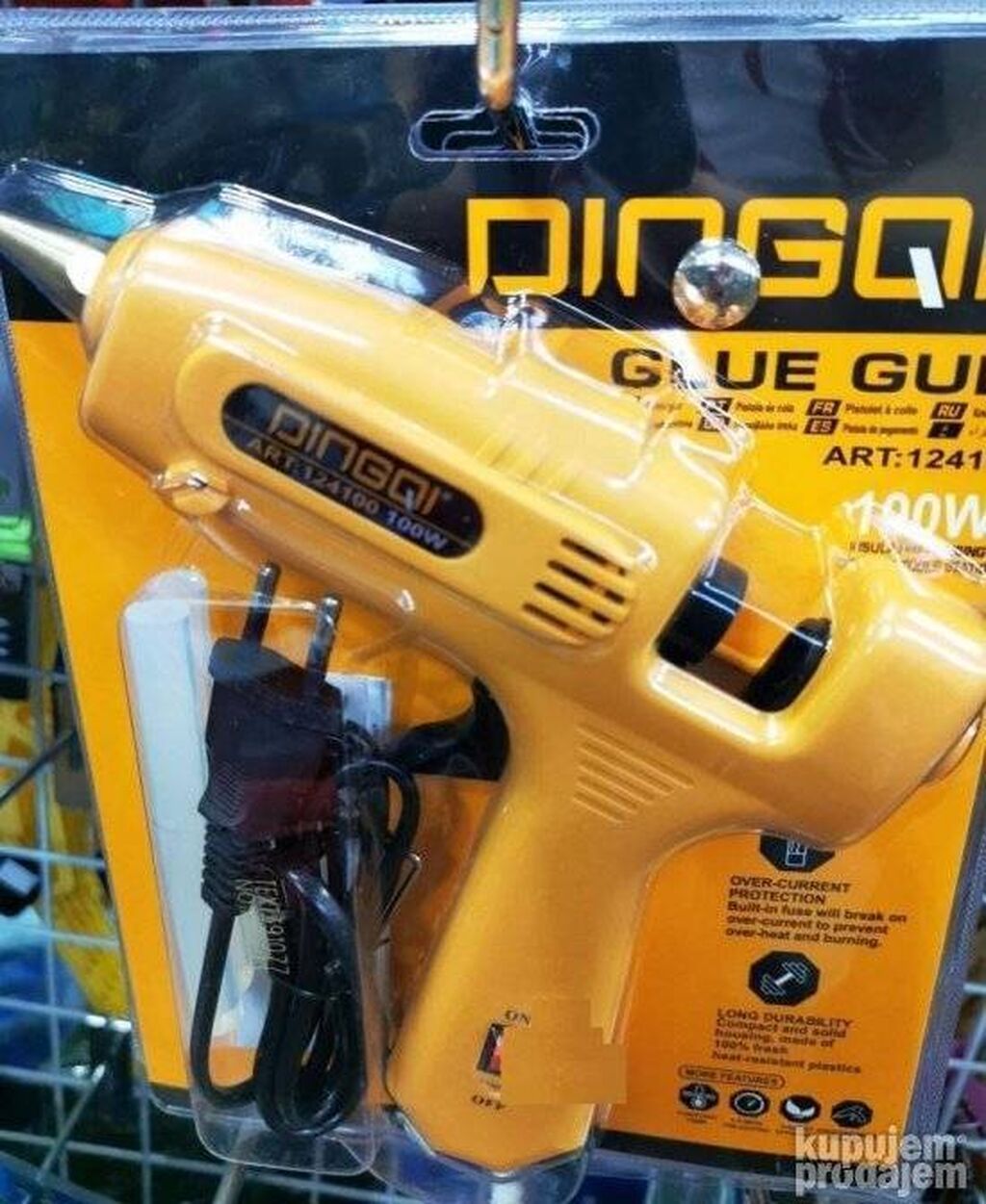 Pistolj za lepak 100w. Novo,nekorisceno. Kontakt poziv/viber