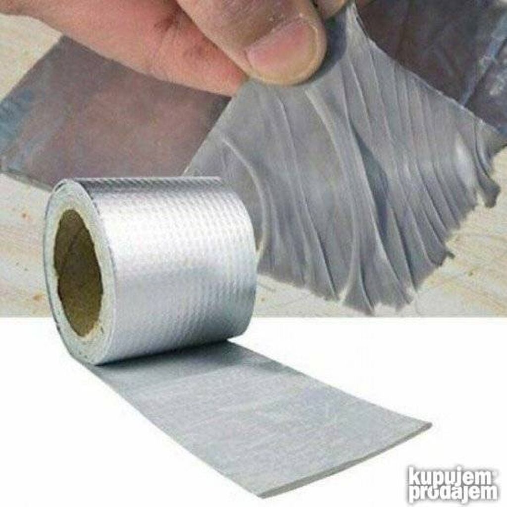 Aluminijumska zaptivna traka. Supersnažna butil-aluminijumska zaptivna