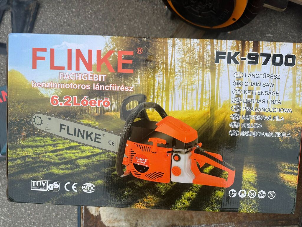 Flinke FK-9700 motorna testera - Tip: benzinska lančana testera -