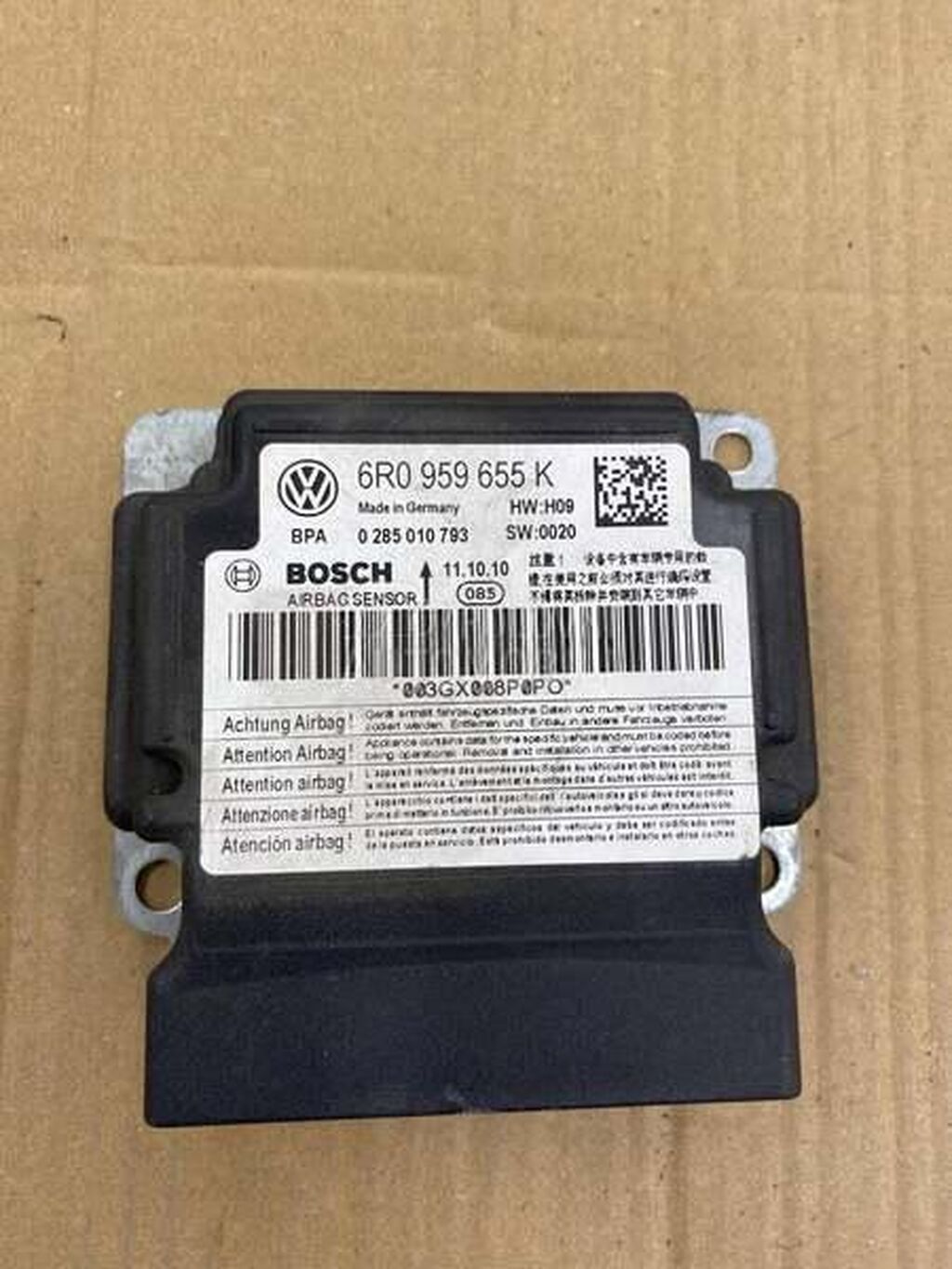 CENTRALA AIR BAG ZA VOLKSWAGEN POLO - 6R0959655K | Centrala air bag