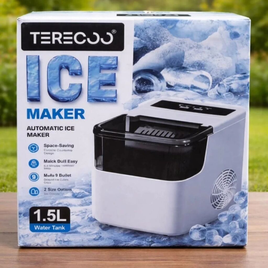 TERECOO Ice Maker – Praktičan i Moderan Ledomat za Svaki Dom ili