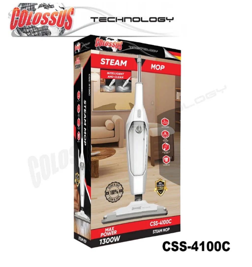 Paročistač – parni mop Colossus Technology CSS-4100C - Snaga: 1300 W