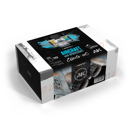 NEW! AK-Interactive 9752 Aircraft and Spacecraft Effects Set