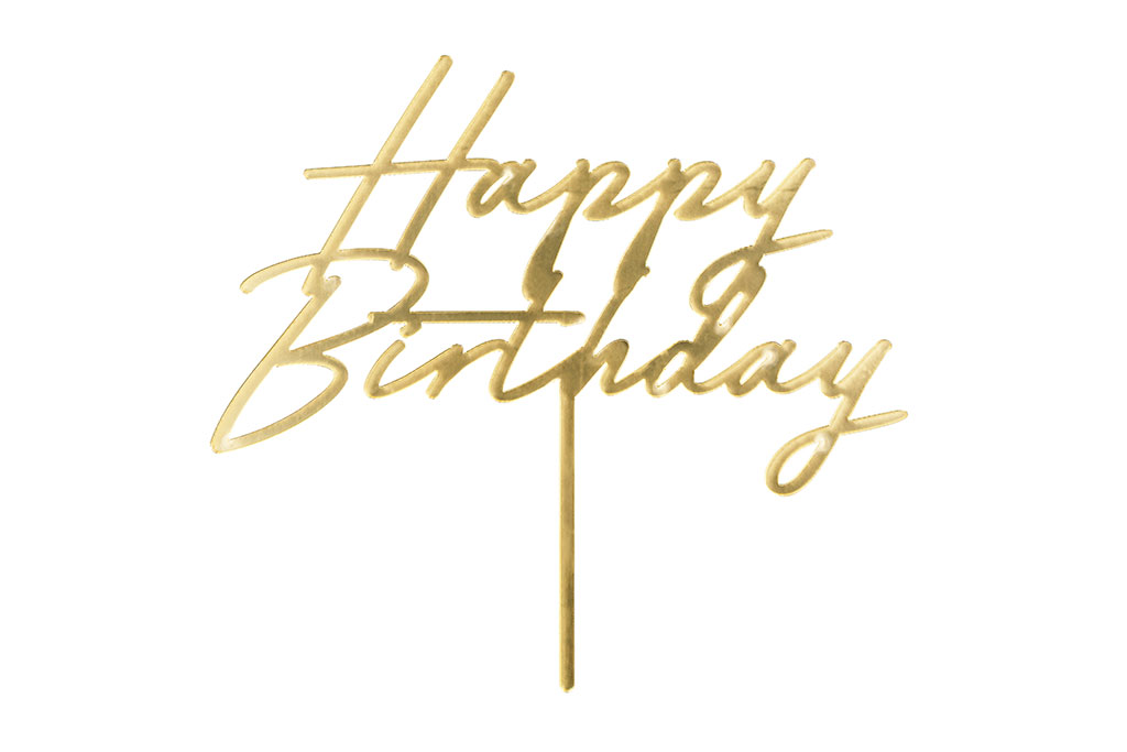 Toper za tortu – Happy Birthday