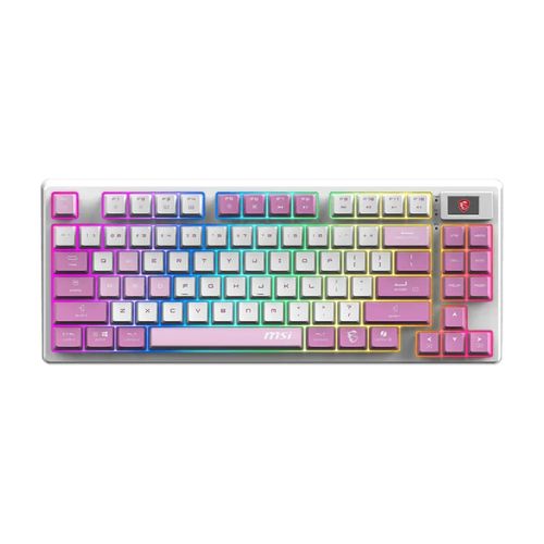 MSI FORGE GK600 TKL W VIOLET US wireless tastatura
