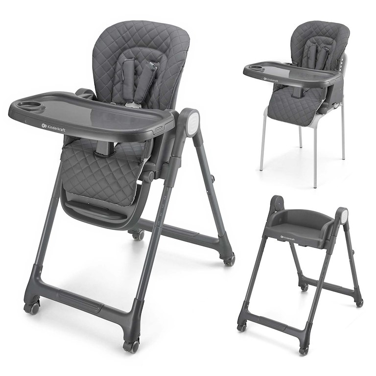 Kinderkraft stolica za hranjenje TULO grey KHTULO00GRY0000ID: EK000785876