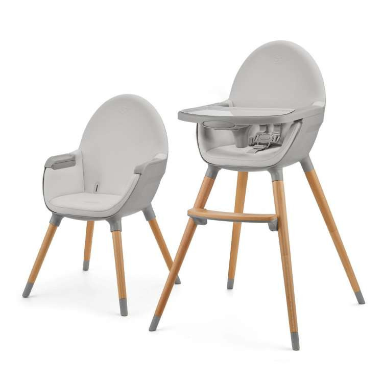 Kinderkraft stolica za hranjenje 2u1 fini2 grey KHFINI02GRY0000ID: EK000693337