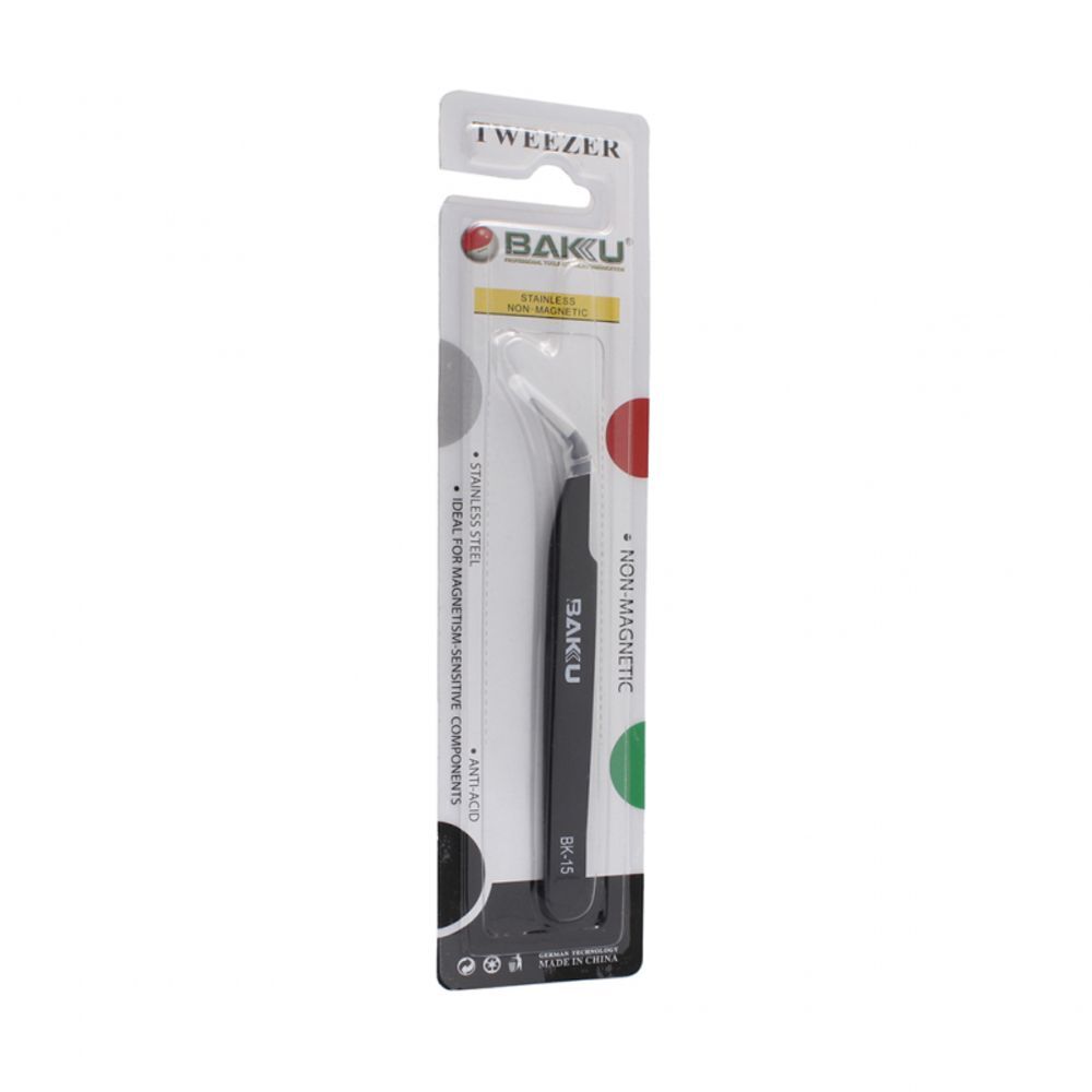 Pinceta BAKU BK-15 ESD krivaID: EK000797637