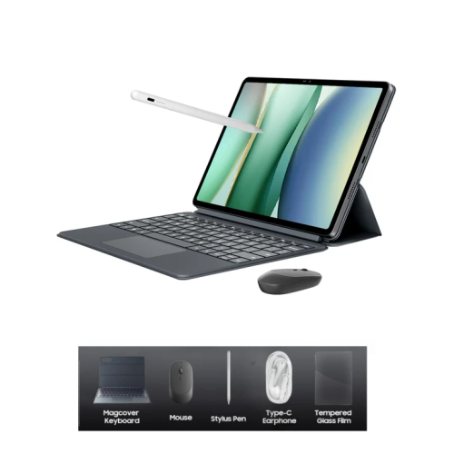 Tablet 12.2 Blackview MEGA 12 LTE 5G 1600x2400 IPS 120Hz/12GB/256GB/13MP-50MP/FPR/Android 16/Gray