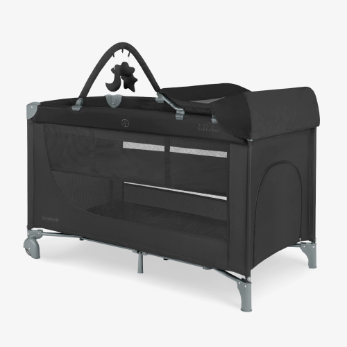 Kikka Boo Krevetac So Gifted PLUS premium 2 nivoa sa pultom Black