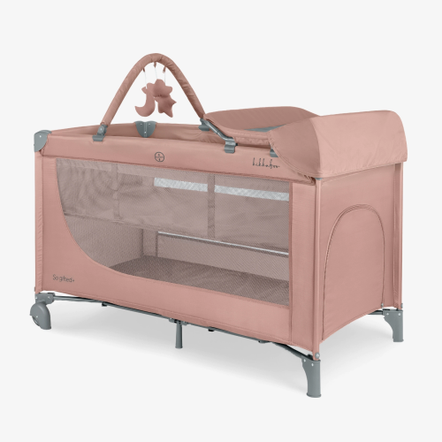 Kikka Boo Krevetac So Gifted PLUS premium 2 nivoa sa pultom Pink