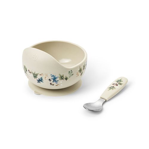 Elodie fairytale forest silikonski set za jelo