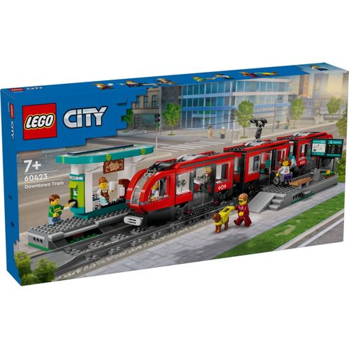 Lego City Downtown Streetcar And Station