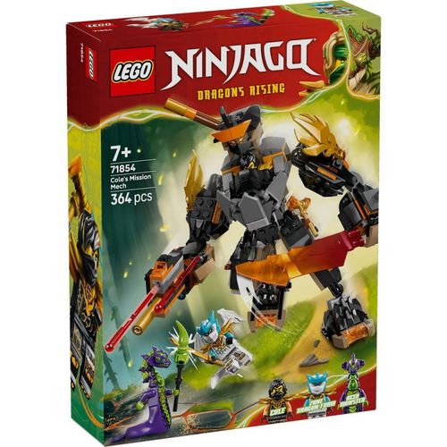 Lego Ninjago Coles Mission Mech And Dragon