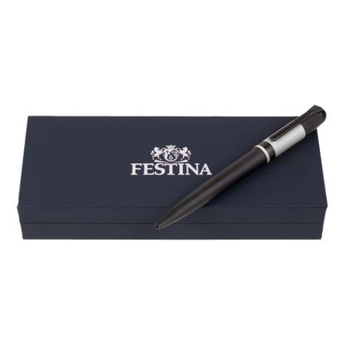 Festina hemijska olovka Classicals black edition silver