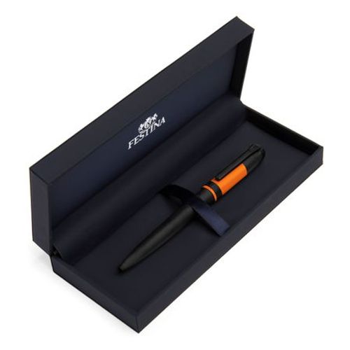 Festina hemijska olovka Classicals black edition orange