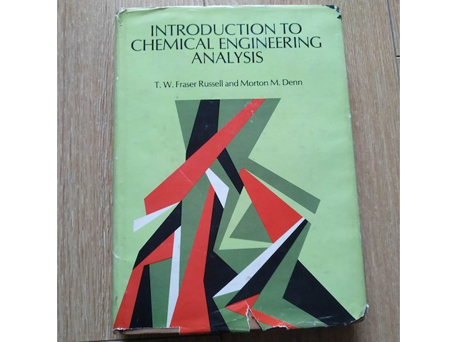 Introduction to CHEMICAL ENGINEERING ANALYSIS