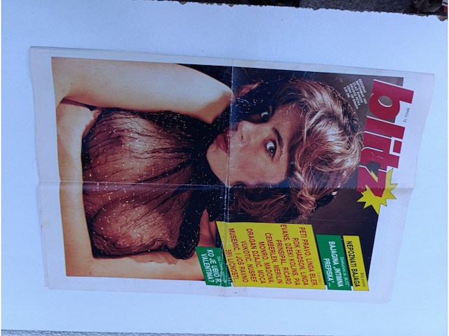 Blitz stari veci poster - BAJAGA  -rare