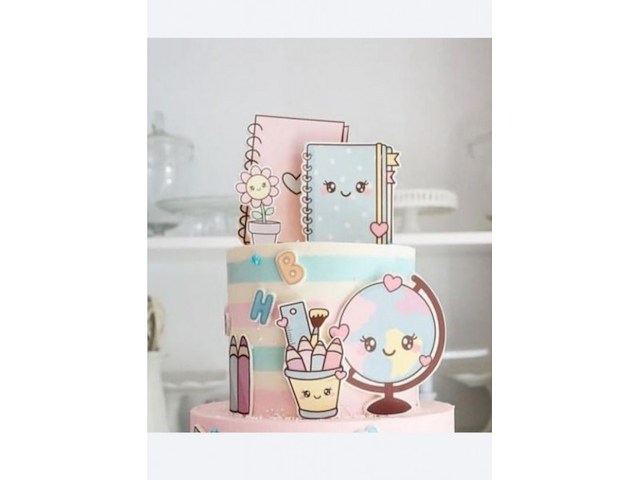Kartonska torta (Back to school)