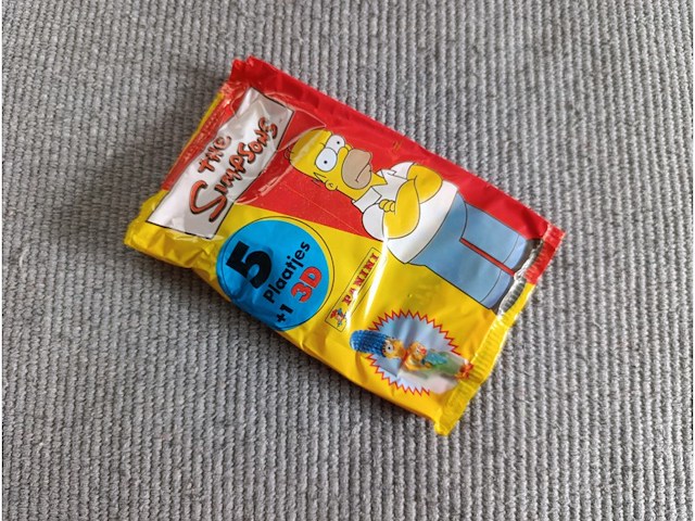The Simpsons 1999 Panini neotvorena 2