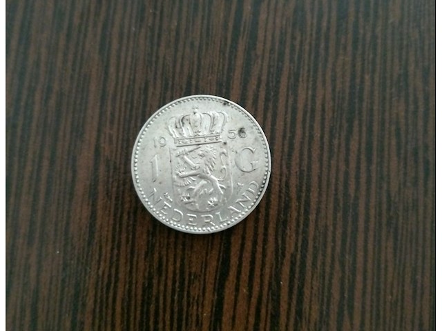 Holandija 1 gulden 1956. srebro