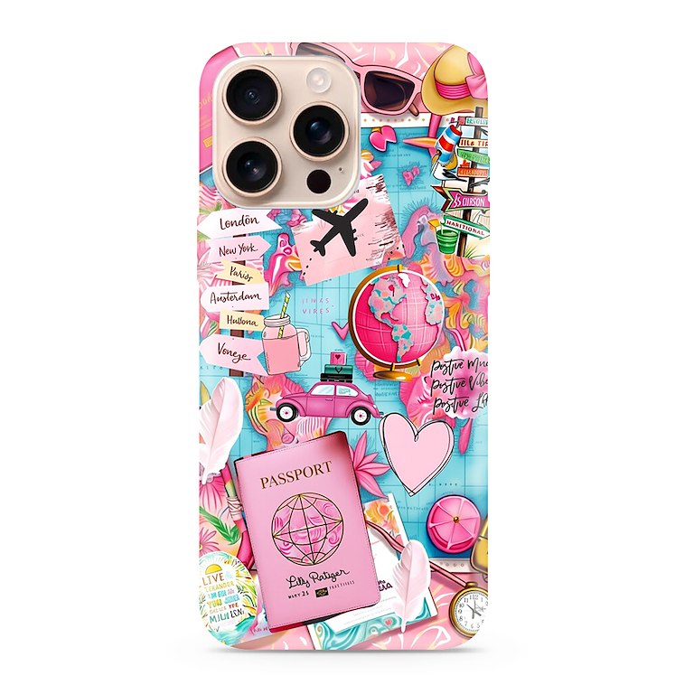 Zastitna ultra tanka (skin) maska / futrola PRINT CLEAR - iPhone 16 Pro Max (6.9) SP029 (MS)