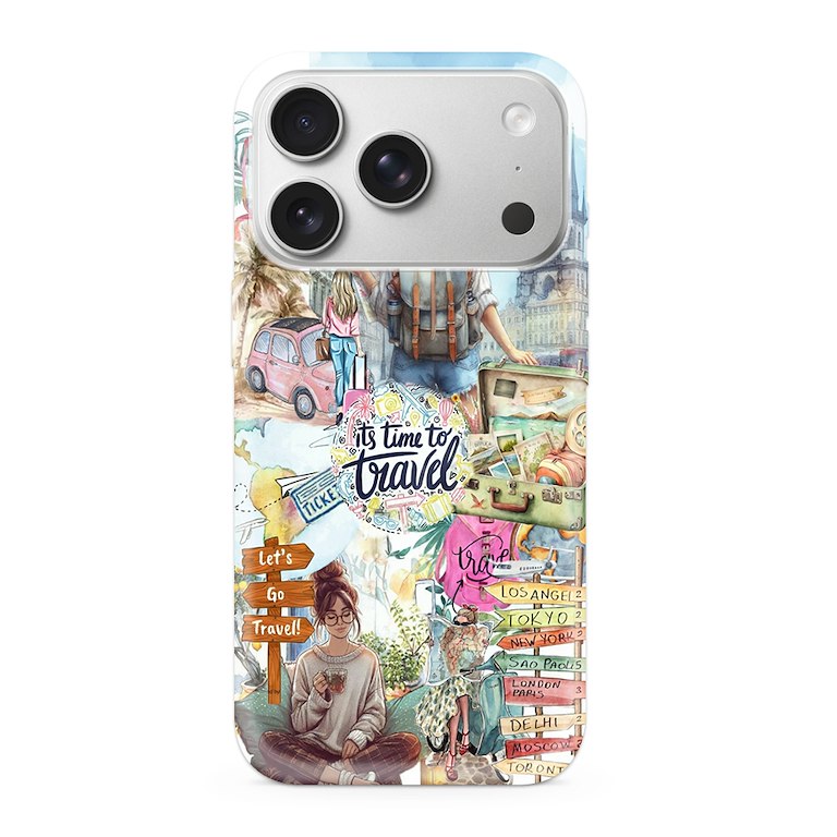 Zastitna ultra tanka (skin) maska / futrola PRINT CLEAR - iPhone 17 Pro SP031 (MS)