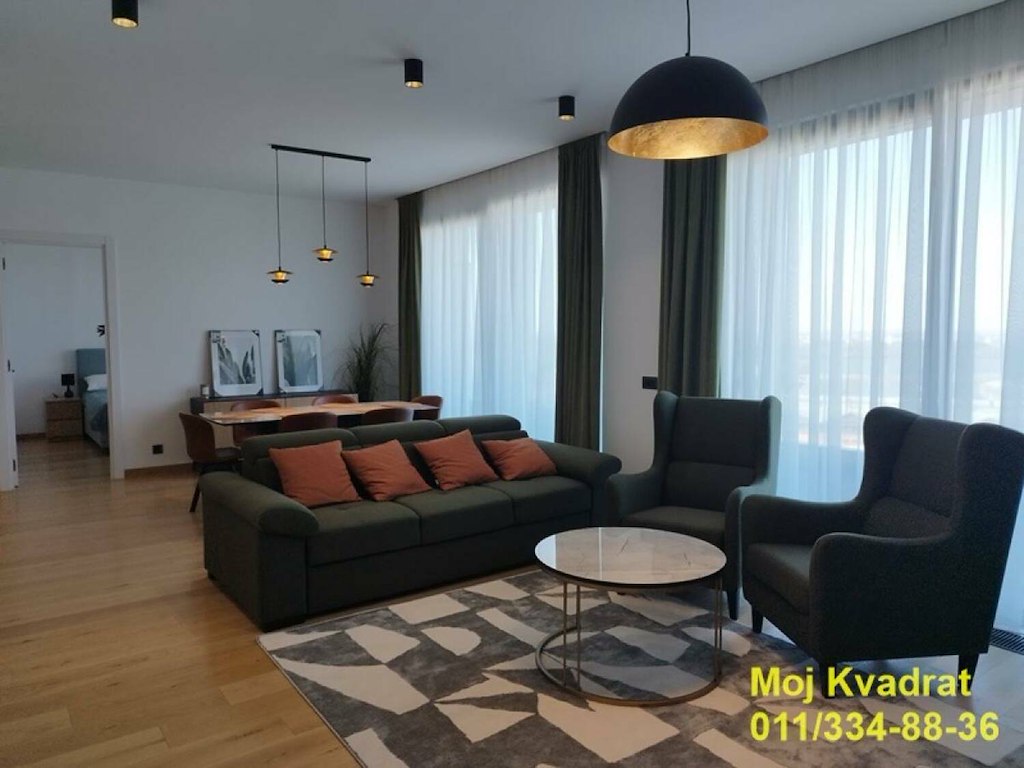 Trosoban stan, Beograd - Dorćol | Izdavanje · 92m² · 1.650€
