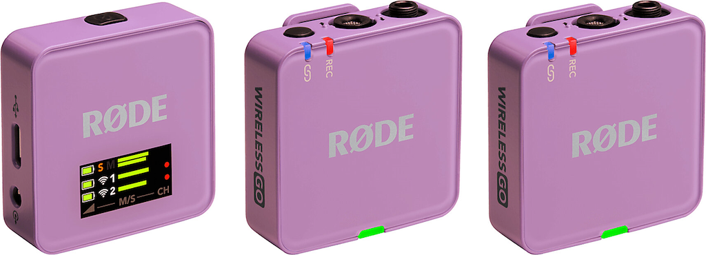RODE Wireless GO (Gen 3) Lilac bežični mikrofonski sistem