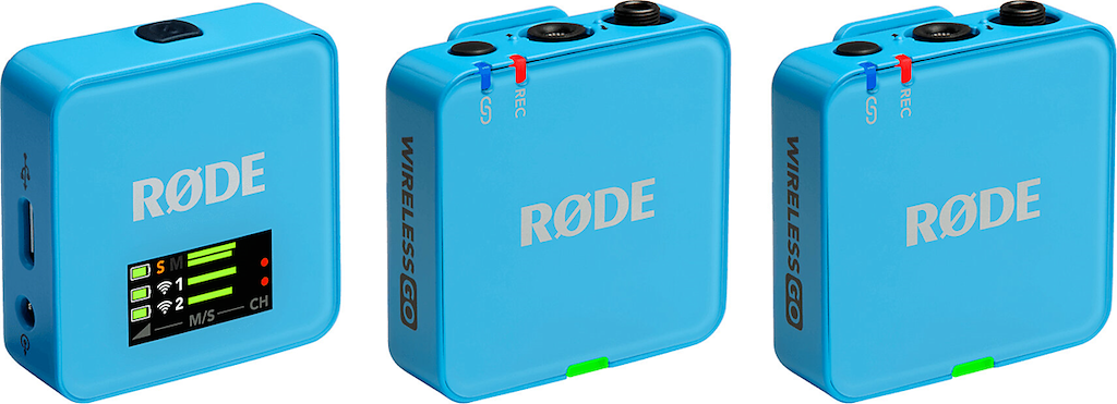 RODE Wireless GO (Gen 3) Blue bežični mikrofonski sistem