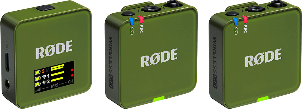 RODE Wireless GO (Gen 3) Moss bežični mikrofonski sistem