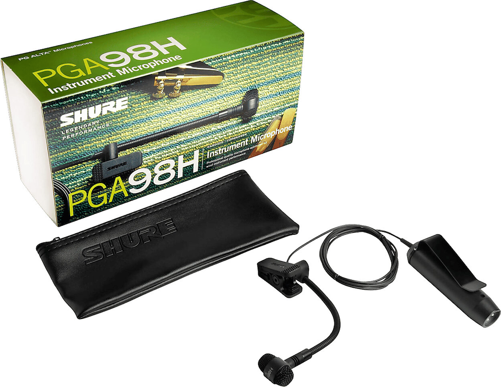 Shure PGA98H-XLR kondenzatorski instrumentalni mikrofon