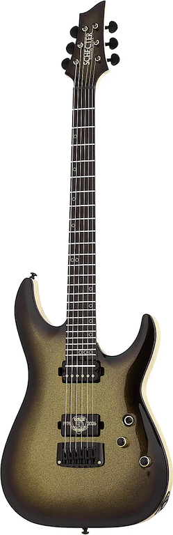 Schecter C-1 50th Anniversary 50th Gold Burst električna gitara