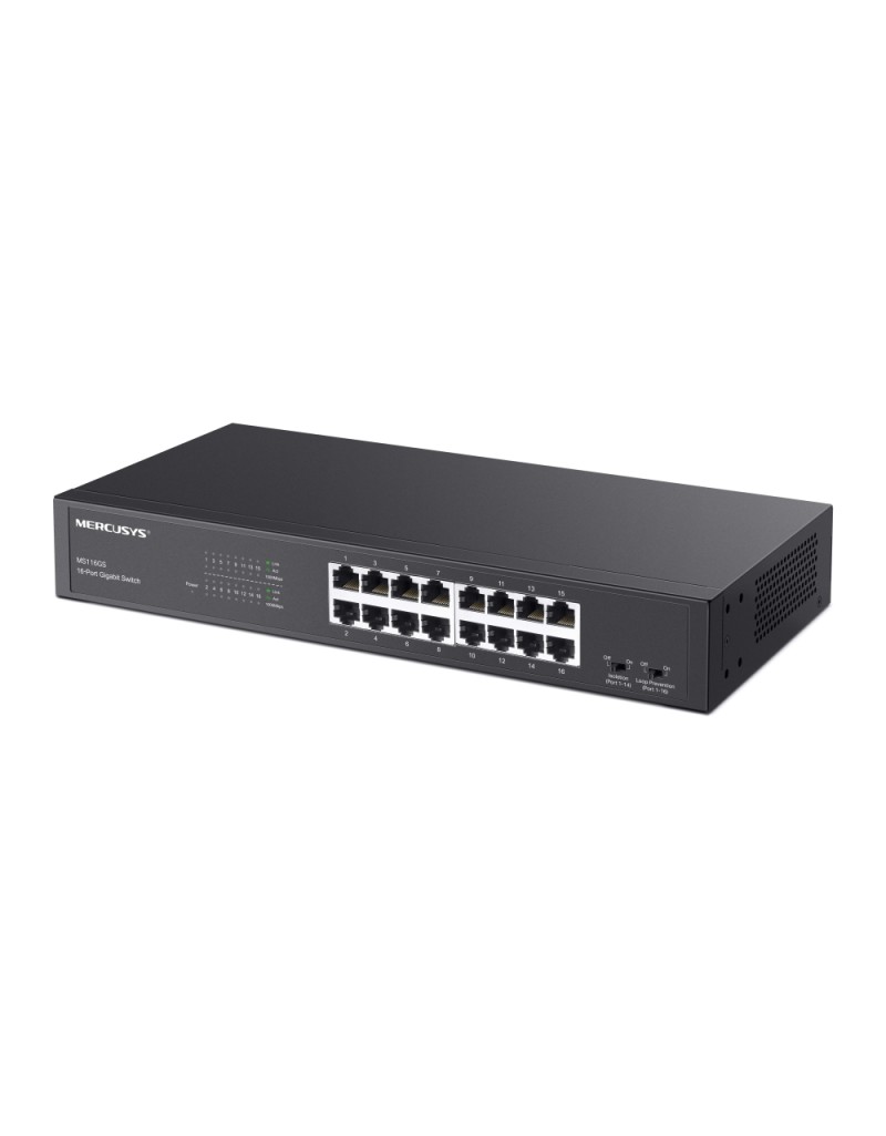 MERCUSYS MS116GS(UN) 16-Port Gigabit Desktop/Rackmount Switch