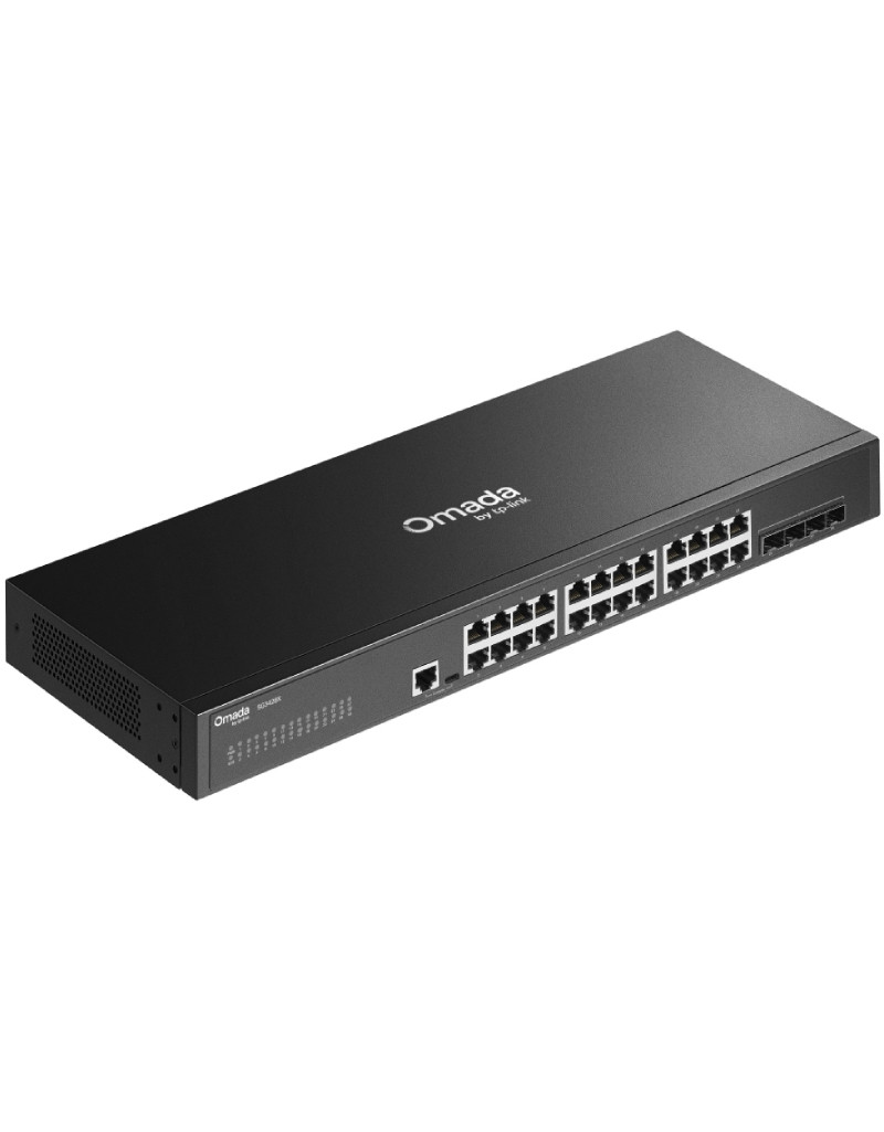 TP-LINK SG3428X Omada 24-Porta Gigabit L2+ upravljiv Switch sa 4 10GE SFP+ Slota