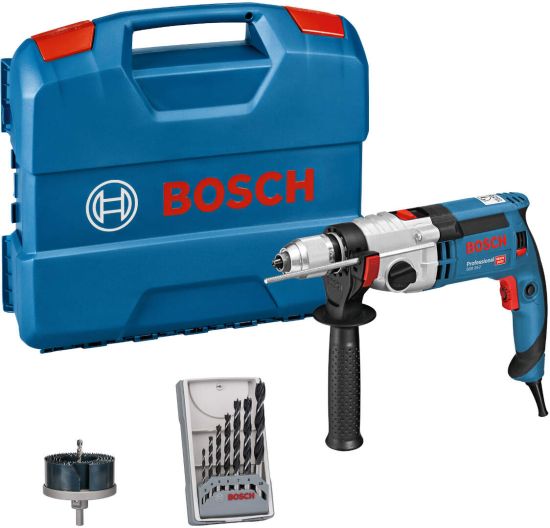 Vibraciona bušilica Bosch GSB 24-2 sa setom burgija i kruna (060119C802)
