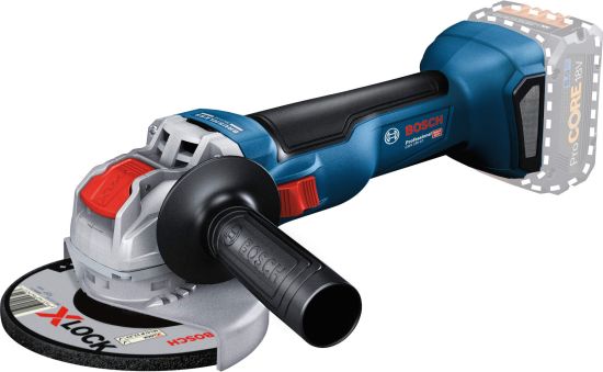Akumulatorska ugaona brusilica Bosch GWX 18V-10 Solo; 125mm; X-LOCK; bez baterije i punjača (06017B0100)