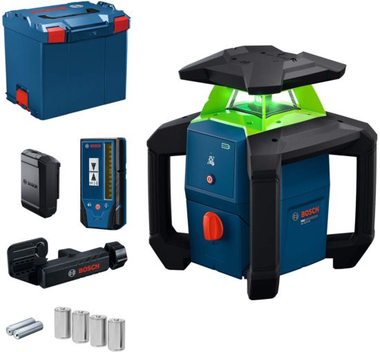 Bosch GRL18V-3-31G rotacioni laser - zelene linije Solo; bez baterije i punjača (0601061G01)