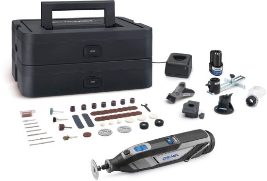 Dremel 8240 sa 65 komada dodatnog pribora; 12V; 2x2,0 Ah (F0138240JK)