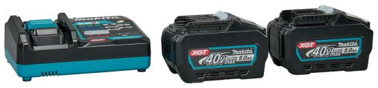 Set 2 x BL4050F akumulator 40V 5,0Ah XGT + punjač 1911V6-0 Makita