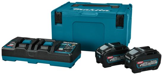 Set 2 x BL4050F akumulator 40V 5,0Ah XGT + dupli punjač 191U13-9 Makita
