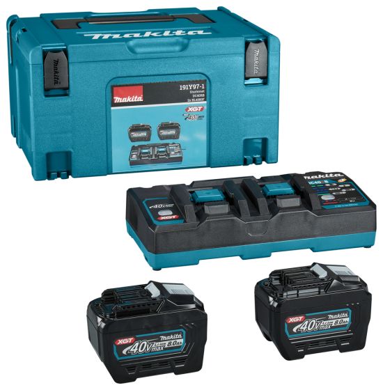Set 2 x BL4080 akumulator 40V 8,0Ah XGT + dupli punjač - 191Y97-1 Makita-8