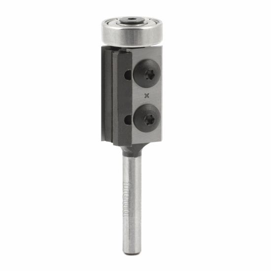 Freud ravno kopirno glodalo sa izmenjivim pločicama i donjim ležajem, dvopero, prečnik 19mm, dužina reznog dela 30mm, prihvat 8mm TG74MD CE3