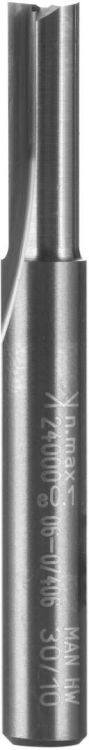Freud ravno glodalo za drvo, ivericu 5mm, prihvat 6mm, ukupna dužina 51mm, Solid Carbide R006M07406