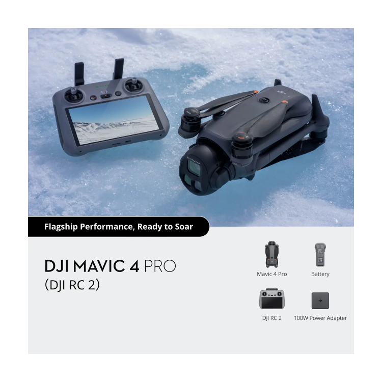 DJI Mavic 4 Pro Drone
Infinity Gimbal – potpuna sloboda pokreta
Triple kamera sistem
Napredne video mogućnosti
Low-light dominacija
ActiveTrack 360 (AI praćenje)
Sigurnost i povratak
O4+ vi...